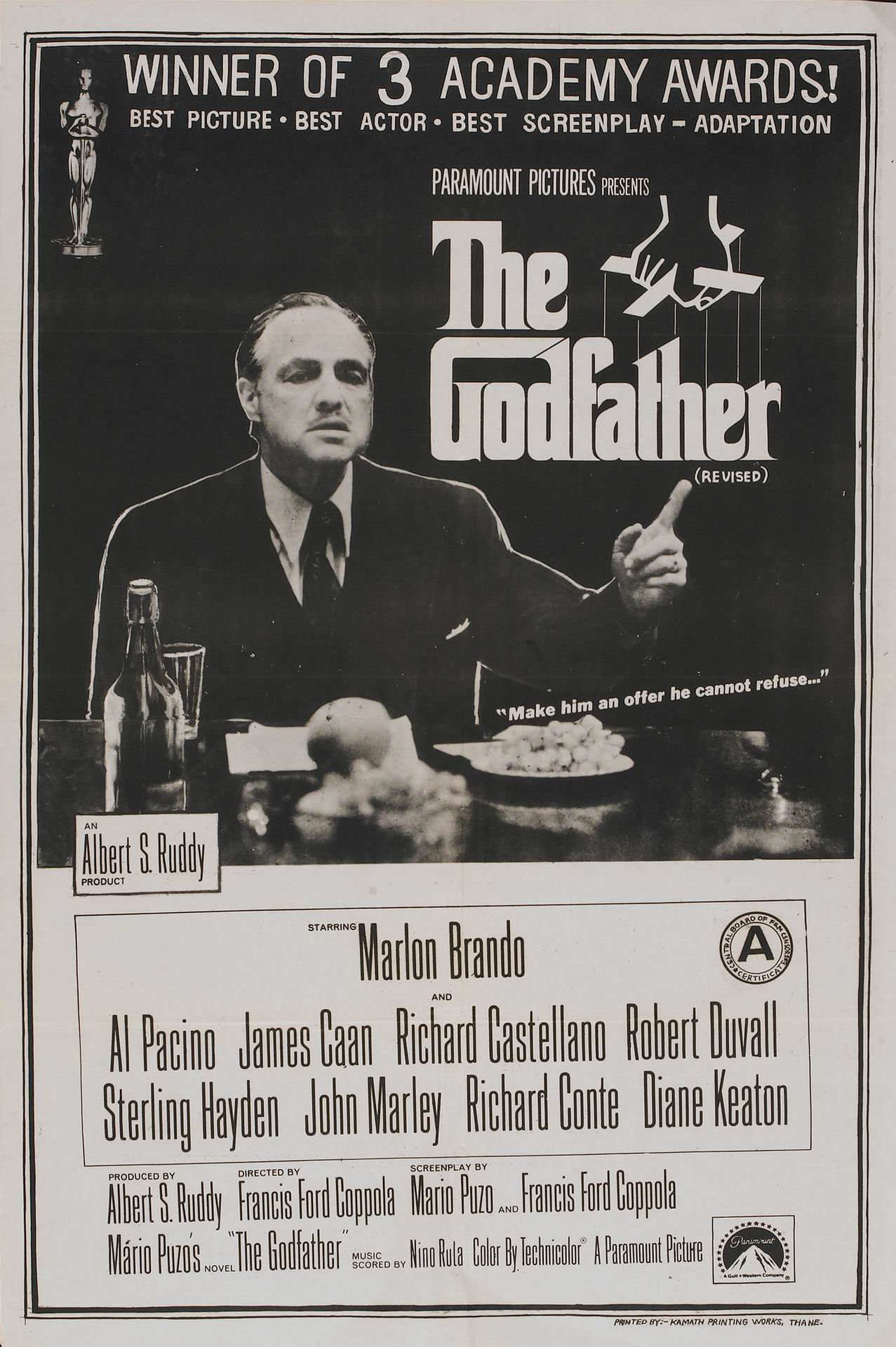 Godfather, The (1972) poster - FreeMoviePosters.net Godfather, The (1972) poster - FreeMoviePosters.net